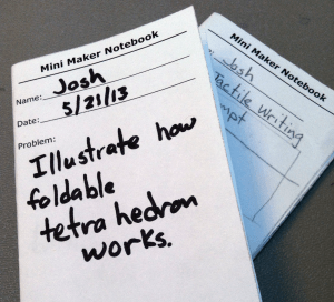 Mini Maker Notebook v1 | Design Make Teach